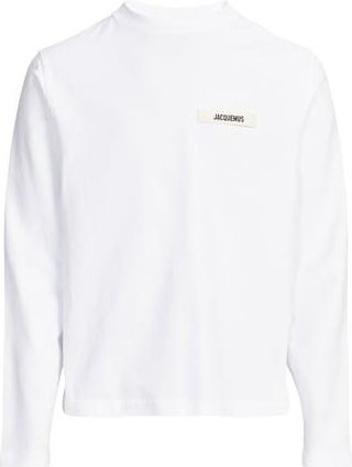 Jacquemus T-shirt manches longues Gros Grain en coton