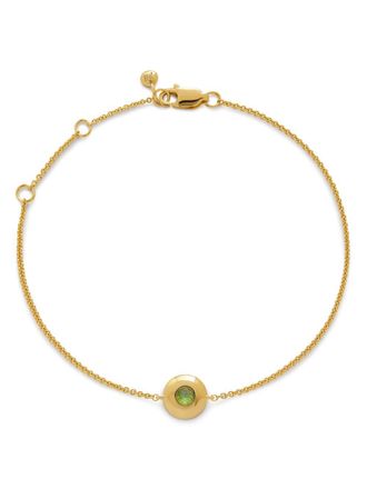 Monica Vinader bracelet August Birthstone en or vermeil 18ct