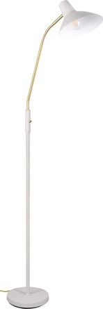 Trio Leuchten Stehleuchte Traveller 463400176, Metall Warm Grey/Messing, exkl. 1x E27