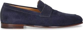Heinrich Dinkelacker Slipper & Pantoletten - Loafer Amalfi Plain V - Gr. 40,5 (EU) - in Blau - f&uuml;r Damen