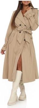 La Modeuse Trench long ceintur&eacute;