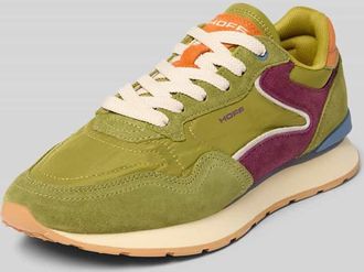 Hoff Sneaker aus Leder-Mix mit Logo-Detail Modell City