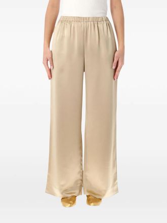 By Malene Birger Cabello Hose aus Satin - Nude