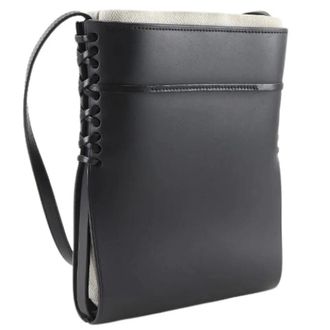 Loewe Pre-owned Ikebana Small Calf Shoulder Bag - Femme - Pre-owned - Noir - Taille: ONE Size