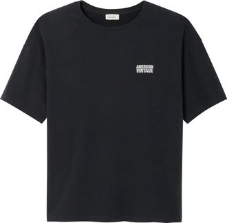 American Vintage T-shirt Ample Col Rond American Vintage
