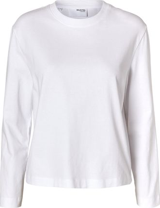 Selected Female T-Shirt Lang&auml;rmeliges Boxy