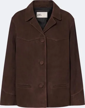 Tory Burch Veste en daim