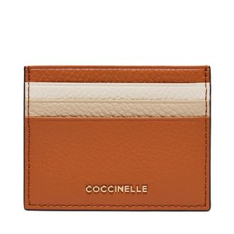 Coccinelle Kreditkartenetui Coccinelle M10 Metallic Tri Color E2 M10 12 95 01 Braun