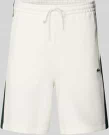 Lacoste Regular Fit Sweatshorts aus reiner Baumwolle
