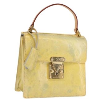 Louis Vuitton Pre-owned Vintage Handtasche aus Lackleder - - Pre-owned - Damen - Beige - ONE SIZE