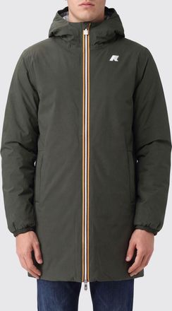 K-Way Jacob Wendbare wasserdichte Kapuzen-Windjacke aus Nylon