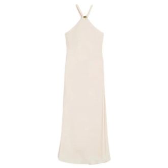 Max Mara Leichtes Satinkleid - - Dresses - Damen - Rosa - S