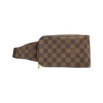 Louis Vuitton Sac bandouli&egrave;re Pre-owned Damier Geronimos - Femme - Pre-owned - Brun - Taille: ONE Size