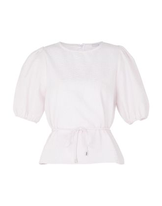 8 by YOOX PUFF S/SLEEVE BLOUSE
