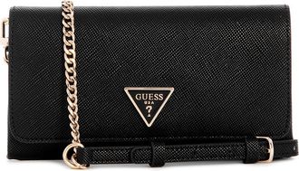 Guess Noelle Mini Xbody Flap Organizer Black
