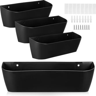 Angoily 4 Stück Teiliges Schuhregal Wandmontage Platzsparender Schuhhalter für Camper und Kleine Räume Vielseitig für Schuhe Slipper und Sandalen Einfache Sch