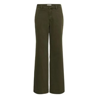 MY ESSENTIAL WARDROBE Femme, Pantalons, Vert, Taille: 40 FR L32 LaraMW Pant 149
