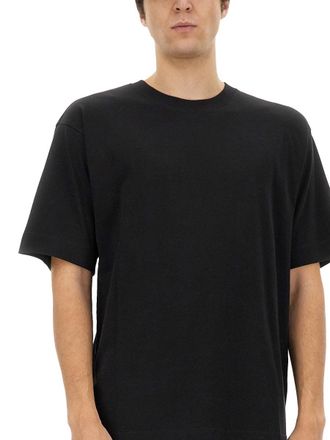 Dries Van Noten Cotton T-Shirt - Black