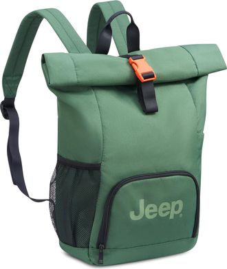 Delsey JS016D - Sac A Dos Souple 40 cm x 36 cm x 15 cm cm - 22 L - XS - Vert