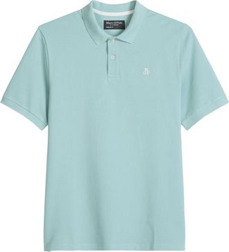 Marc O'Polo Piqu&eacute;-Poloshirt aus Bio-Baumwolle mit Label-Stickerei, Regular Fit in
