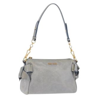 Miu Miu Pre-owned Schultertasche - - Pre-owned - Damen - Grau - ONE SIZE