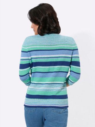 Witt Strickpullover Rundhals-Pullover 3/4-Arm Jersey