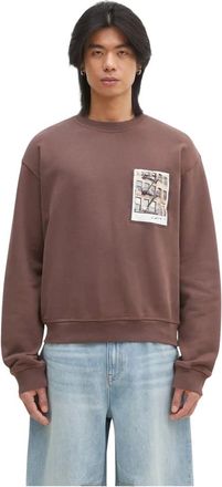 Helmut Lang Herren, Sweatshirts & Hoodies, Braun, LGr&ouml;&szlig;e