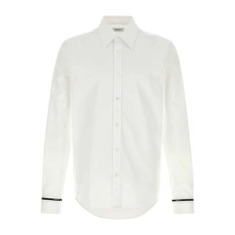 Alexander McQueen Poplin Shirt - - Shirts - Herren - Wei&szlig; - L