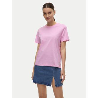 Vero Moda T-Shirt Paulina 10316991 Rosa Regular Fit