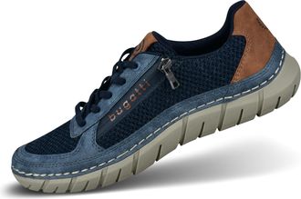 Bugatti Herren-Schnürer-321-ASM02,Dark Blue/Blue,41