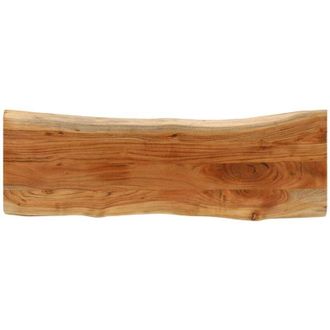 vidaXL Dessus de table 120x40x3,8 cm rectangulaire bois massif acacia vidaXL