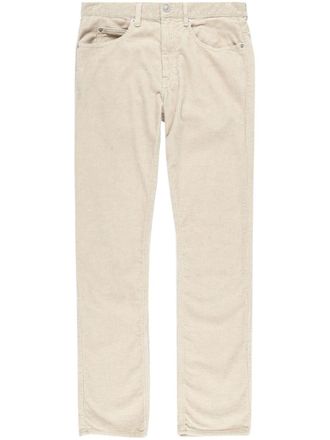 Isabel Marant pantalon en velours côtelé Jack à coupe fuselée - Tons neutres