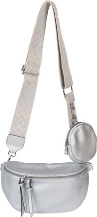 styleBREAKER Umh&auml;ngetasche 2-Teiliges Set Halbmond Crossbody Bag