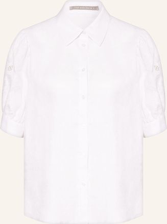 (The Mercer) N.Y. (The Mercer) N.Y. Hemdbluse Aus Leinen Mit Lochspitze weiss