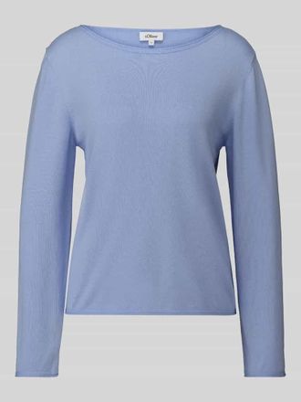 s.Oliver Red Label Regular Fit Pullover aus Baumwoll-Viskose-Mix