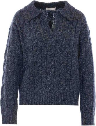 Eleh Pull Col Rond - Bleu