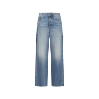 Khaite Sowen Wide Jeans - - Jeans - Damen - Blau - W31