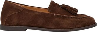 Ovye By Cristina Lucchi Mocassins en daim &agrave; pampilles - Femme - Chaussures - Brun - Taille: 37 EU