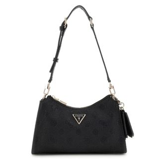 Guess Stylische Schultertasche Cresidia - - Bags - Damen - Schwarzk - ONE SIZE