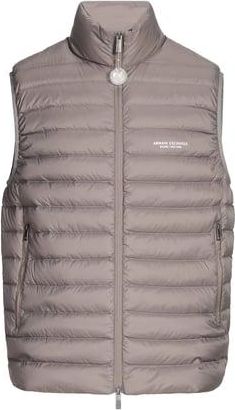 A|X Armani Exchange Matelassée Jacke ohne Ärmel - Brown