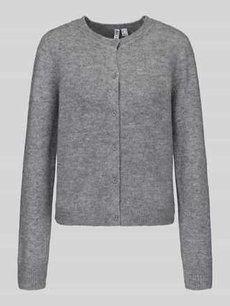 Pieces Regular Fit Strickjacke mit Woll-Anteil Modell MALOU