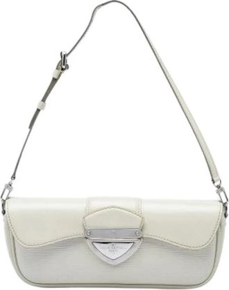 Louis Vuitton Pre-owned Pochette Montaigne - Femme - Pre-owned - Blanc - Taille: ONE Size