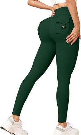 Generic Legging Anti Cellulite Femme Mode D&eacute;contract&eacute; Minceur Taille Haute Lissant Fessier Pantalon de Sport Femme Unicolore S&eacute;chage Rapide Yoga Base Fitness 