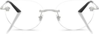 Versace Femme, Accessoires, Gris, Taille: 55 MM Occhiali da vista
