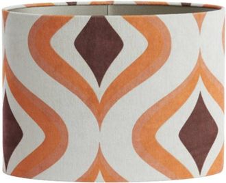 Light & Living Light & Living - abat-jour - Cookie - orange - textile - E27