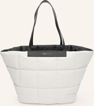 VeeCollective Shopper Porter Basque Mit Pouch weiss