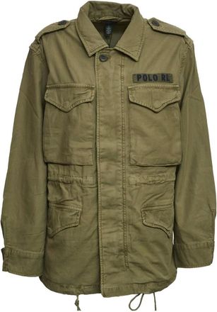 Polo Ralph Lauren Femme, Vestes, Vert, Taille: 38 FR Veste &agrave; manches longues et col