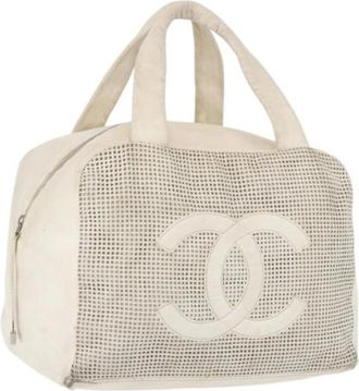 Chanel Sac &agrave; main vintage Pre-owned - Femme - Pre-owned - Beige - Taille: ONE Size