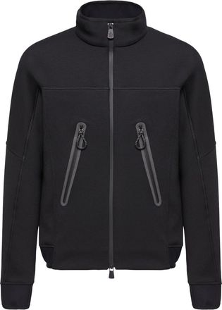 Moncler Moncler Sweat Zipp&eacute; &Agrave; Logo, Homme, Noir, Taille: Xxl
