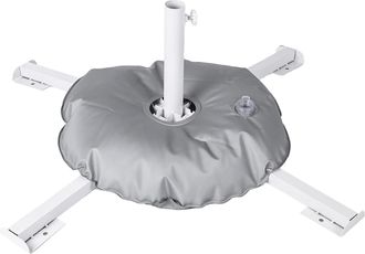 Generico Sonnenschirmst&auml;nder f&uuml;r Terrasse und Au&szlig;enbereich | zusammenklappbarer St&auml;nder f&uuml;r starke Nutzung | Sonnenschirmst&auml;nder mit Wasser bef&uuml;llbar, Kapazit&auml;